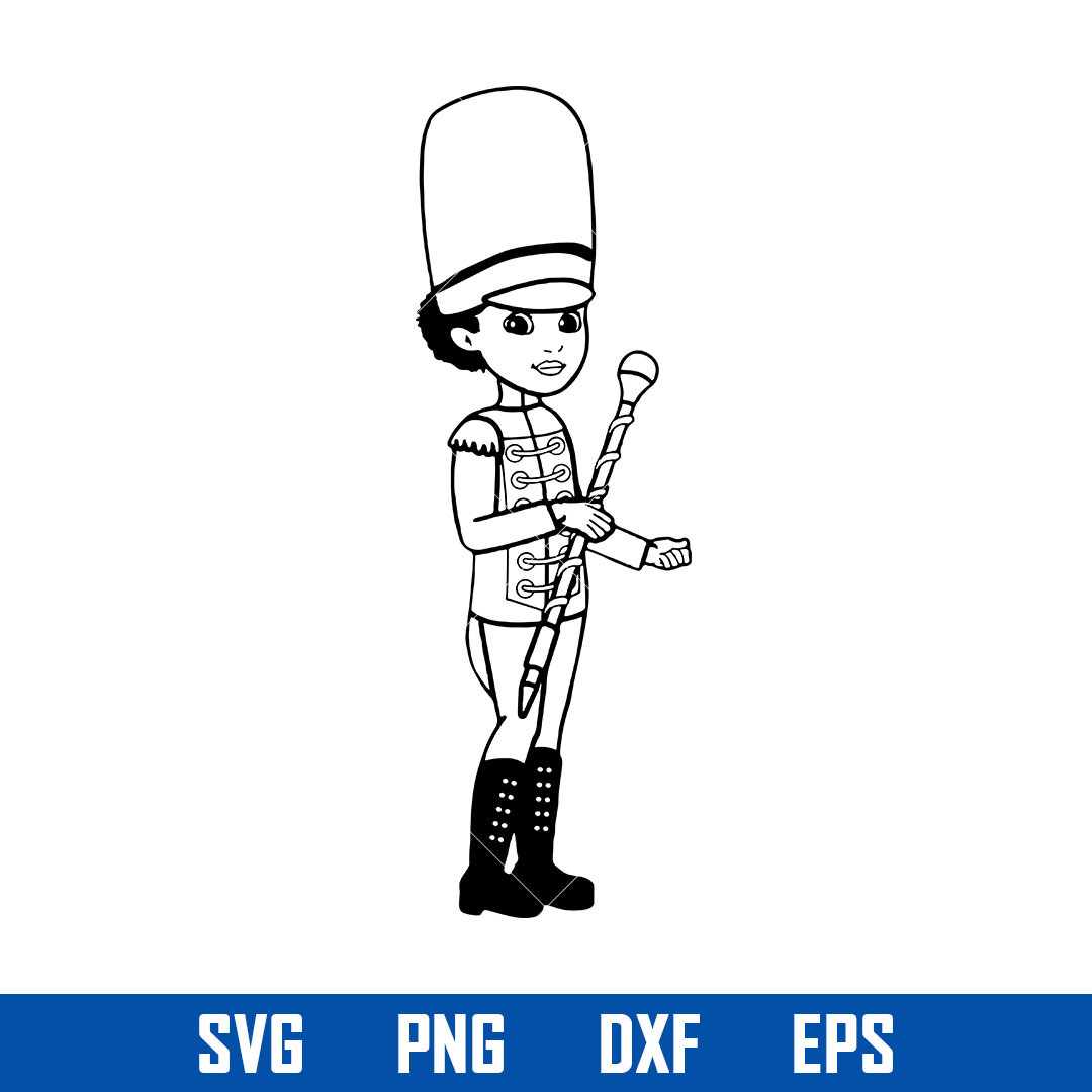 Marching Band Gracie Girls Outline Svg, Gracie Svg, Gracie's | Inspire ...