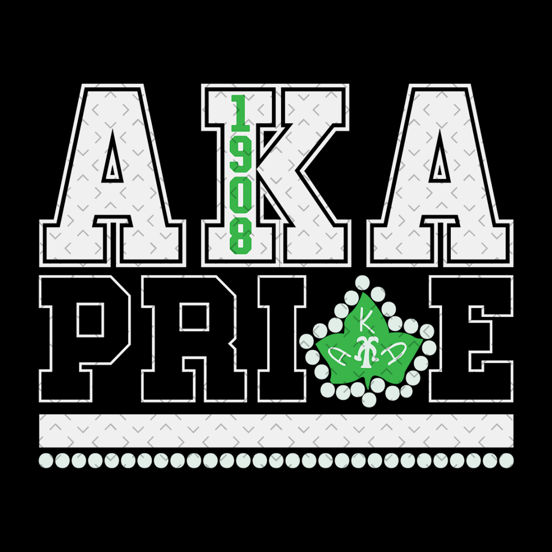 Aka pride 1908, Sorority Svg, Aka Girl Gang Svg, Aka Svg, Ak - Inspire ...