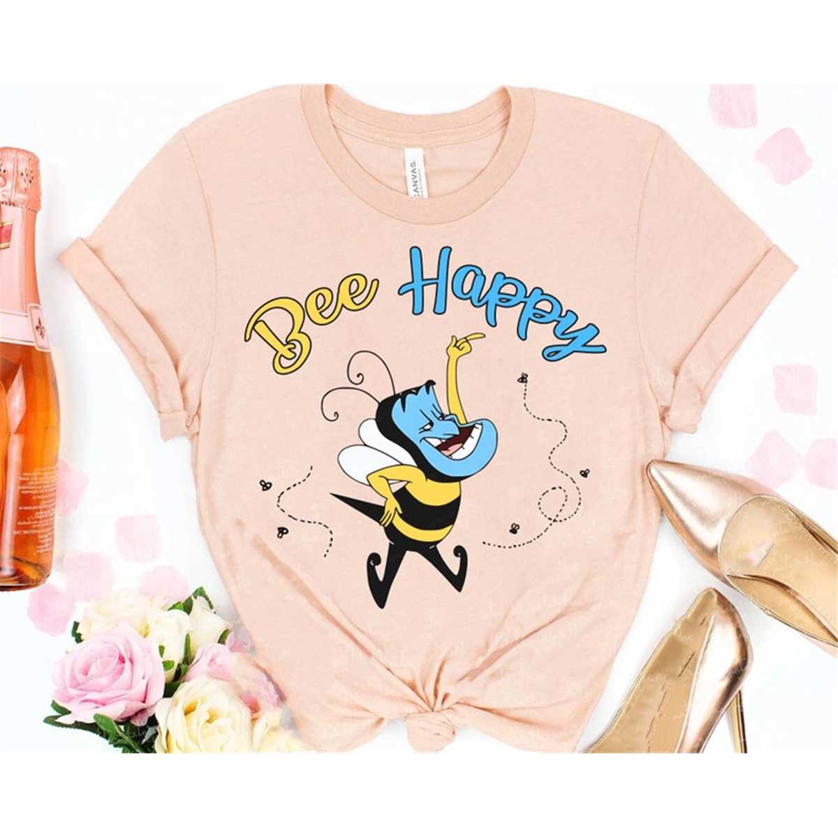 Funny Aladdin Genie Bee Happy Shirt / Disney Aladdin T-shirt - Inspire ...