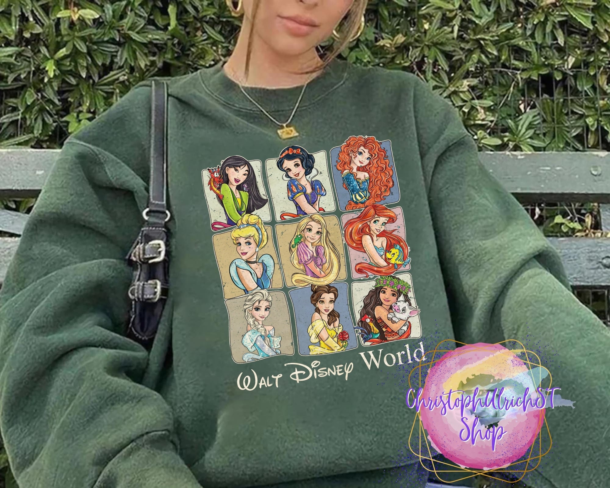 Disney Princess Sweatshirt, Retro Princess Shirt, Disney Pri - Inspire ...