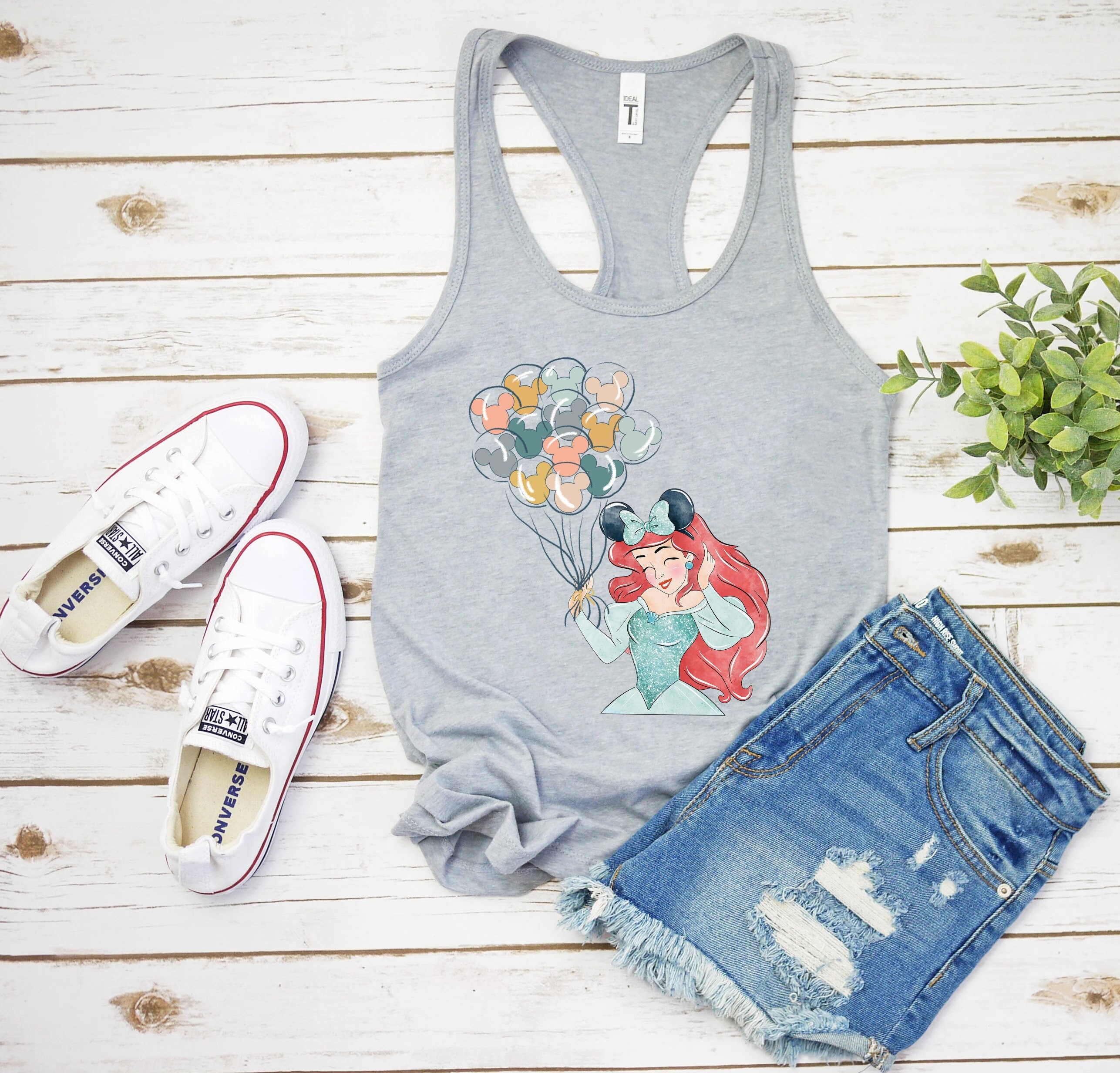 Disney Princess Tank, Princess Tank, Disney Balloon Tank, Di - Inspire ...