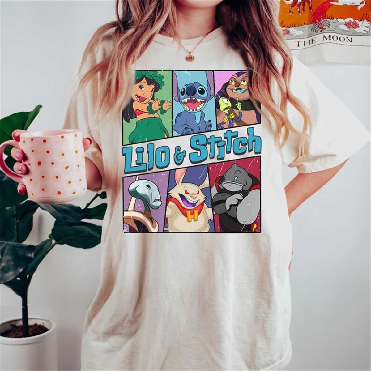 Comfort Colors Retro Disney Lilo And Stitch Characters Vinta | Inspire ...