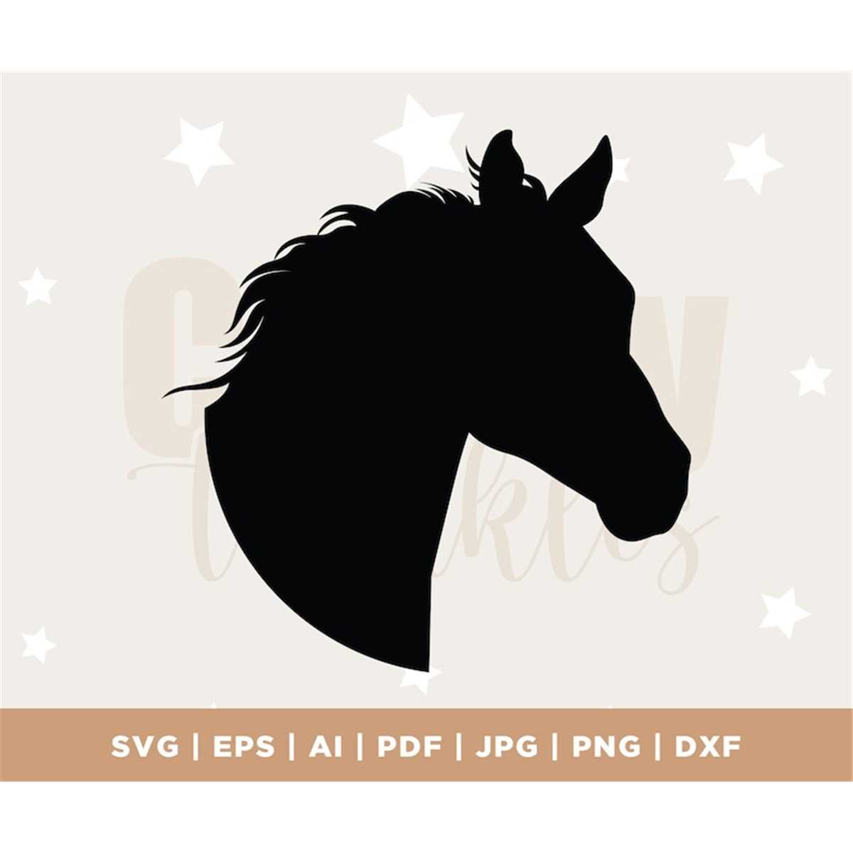 Horse Head Svg, Horse Svg, Stallion Svg, Horse Lover, Vector - Inspire ...