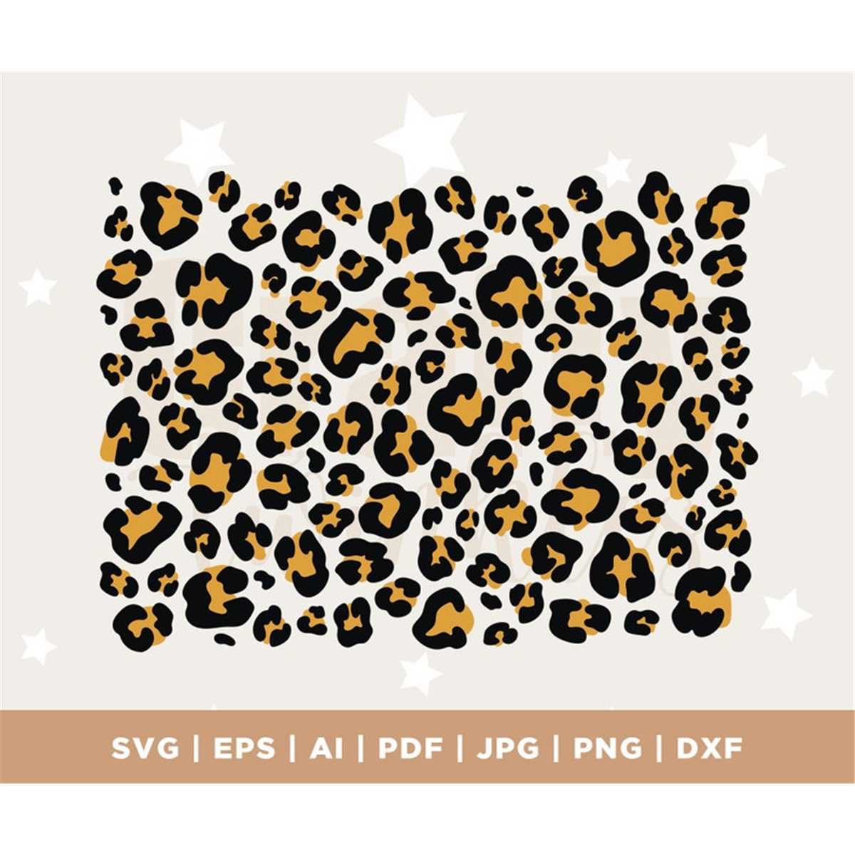 Leopard Print SVG, Animal Print SVG, Cut File Leopard Svg, S - Inspire ...