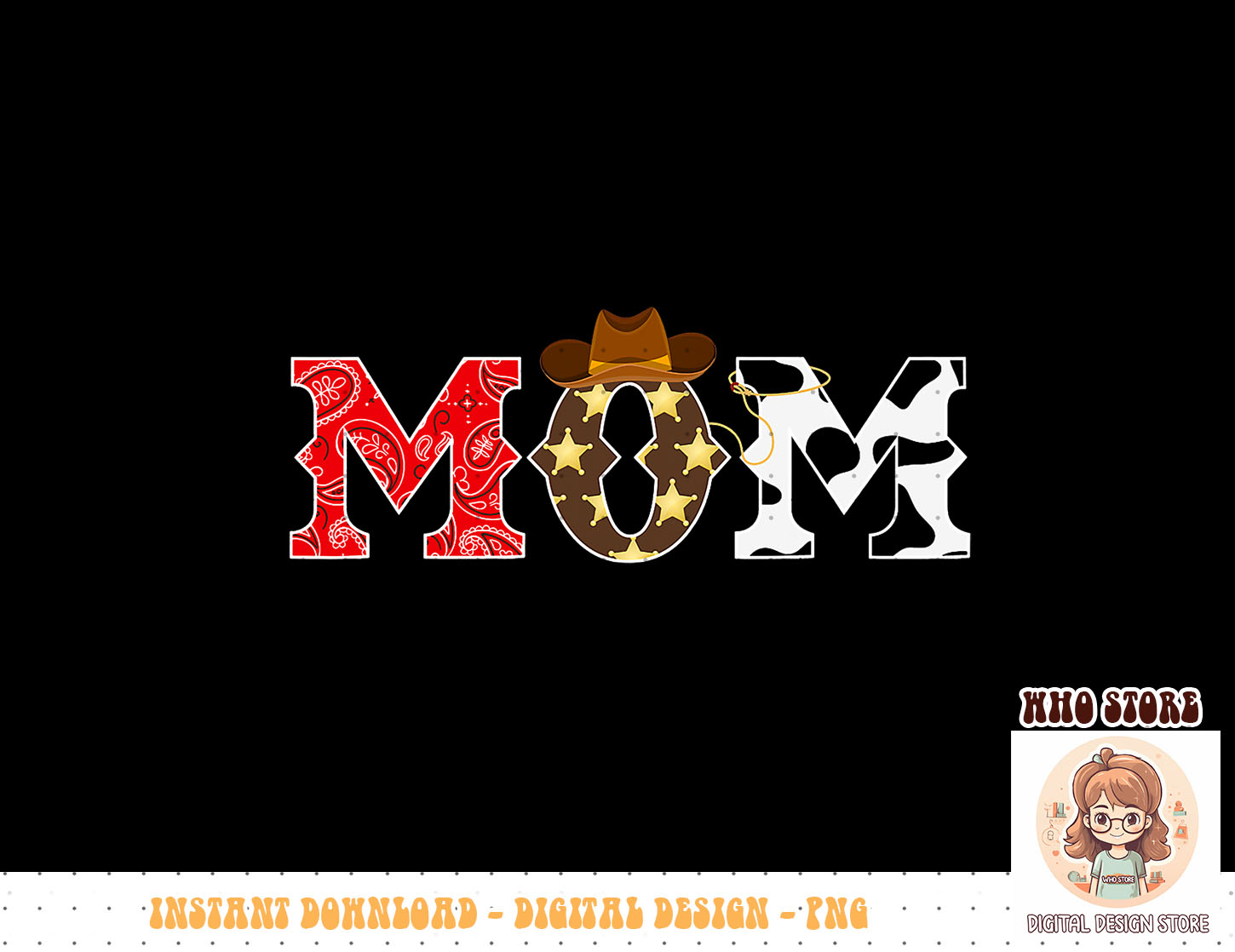 Cowboy Mom Western Rodeo Theme Kids Birthday Party Matching | Inspire ...