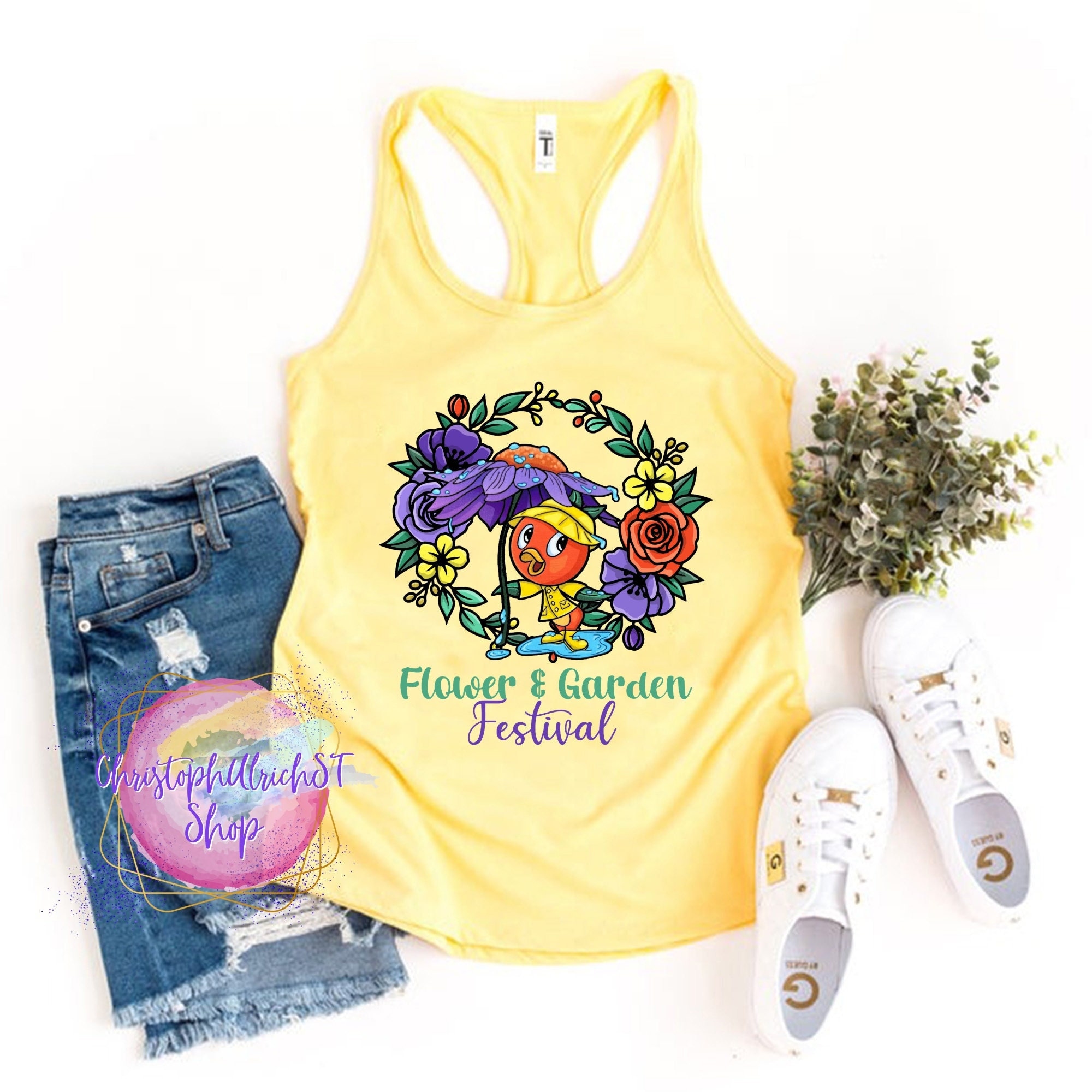 Orange Bird Tank, Disney Bird Shirt, Epcot Festival Tank, He - Inspire ...