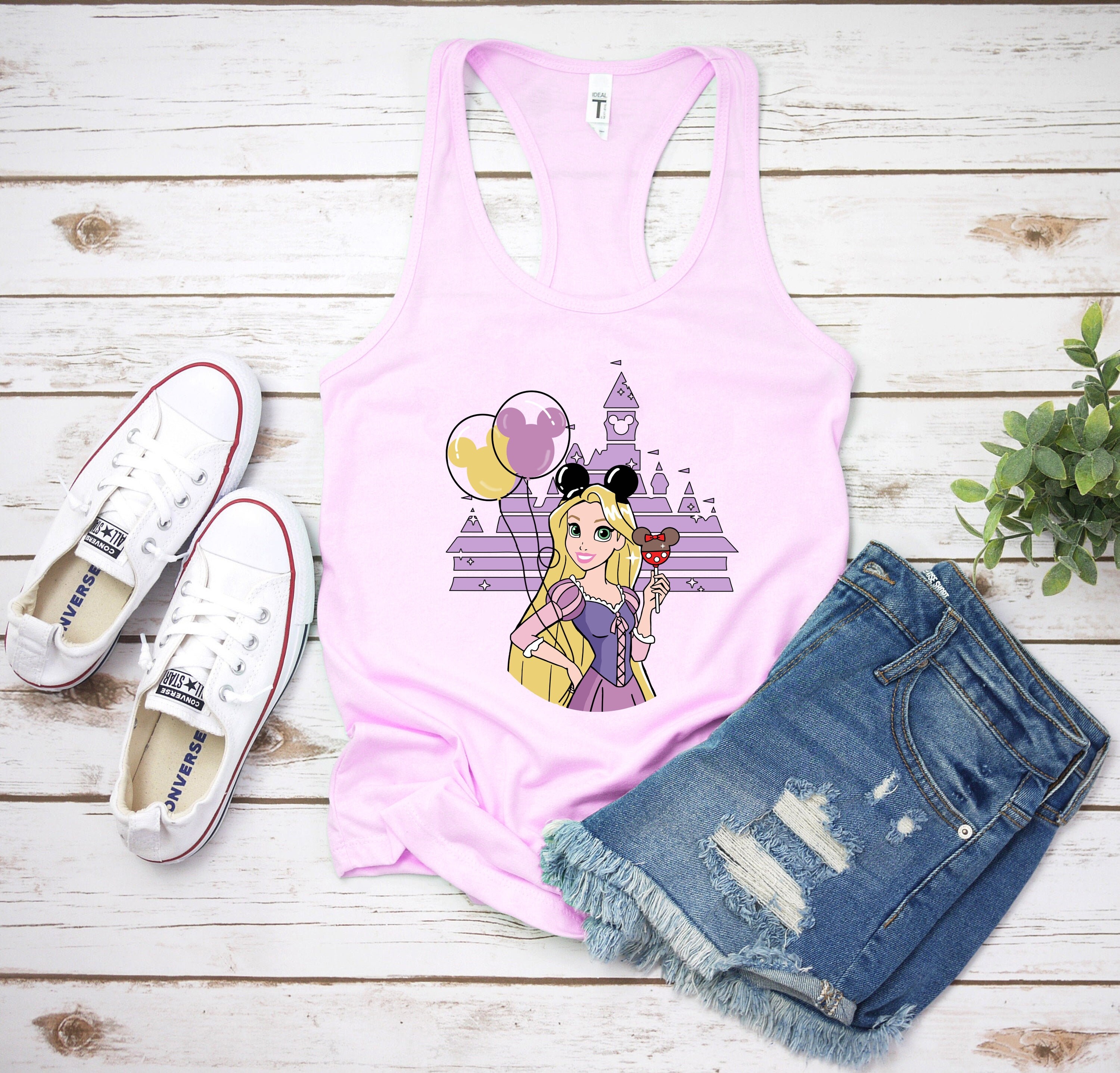 Rapunzel Tangled Tank, Disney Tangled Tank, Disney Princess - Inspire ...