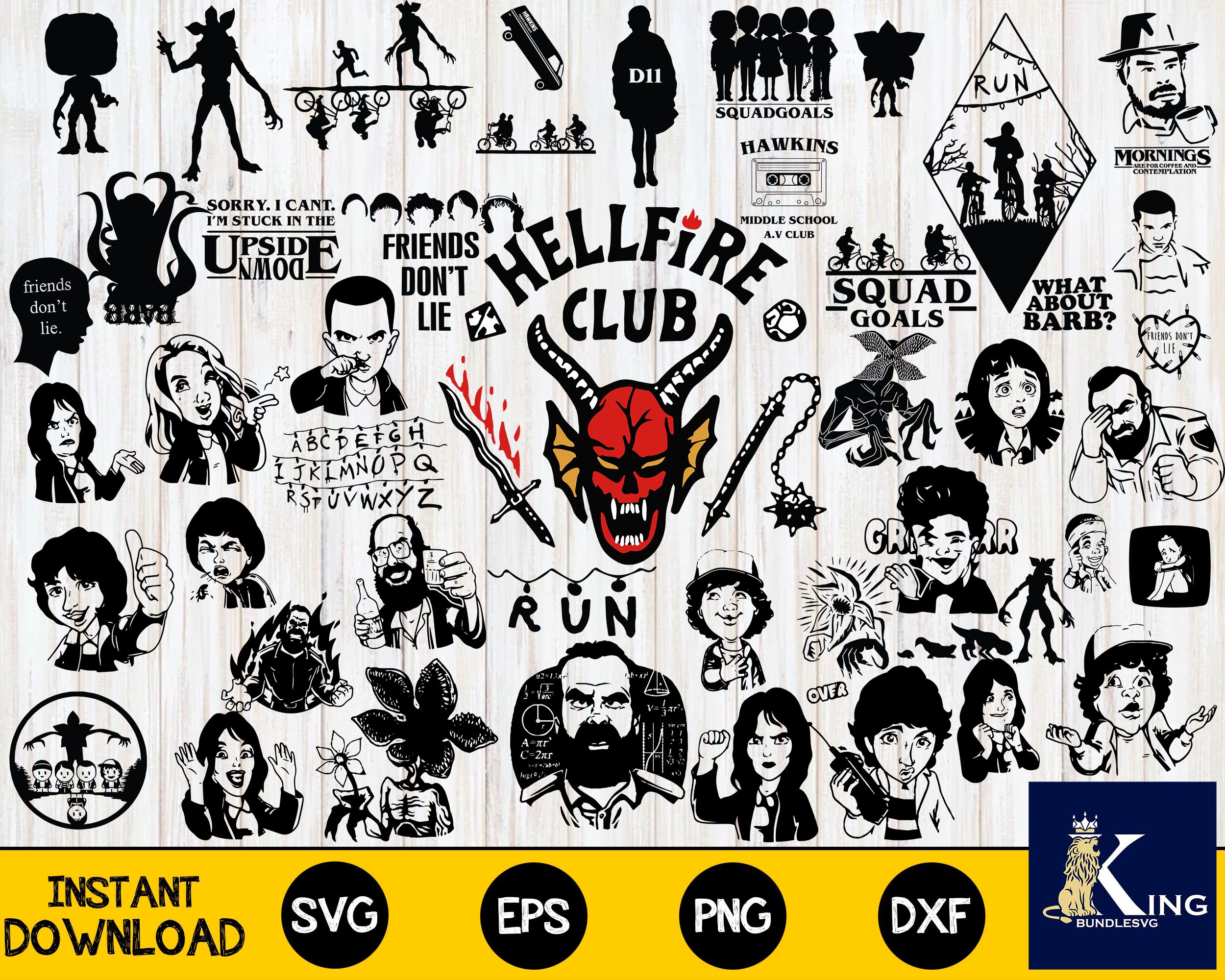 220 file stranger things svg, Hellfire Club svg - Inspire Uplift