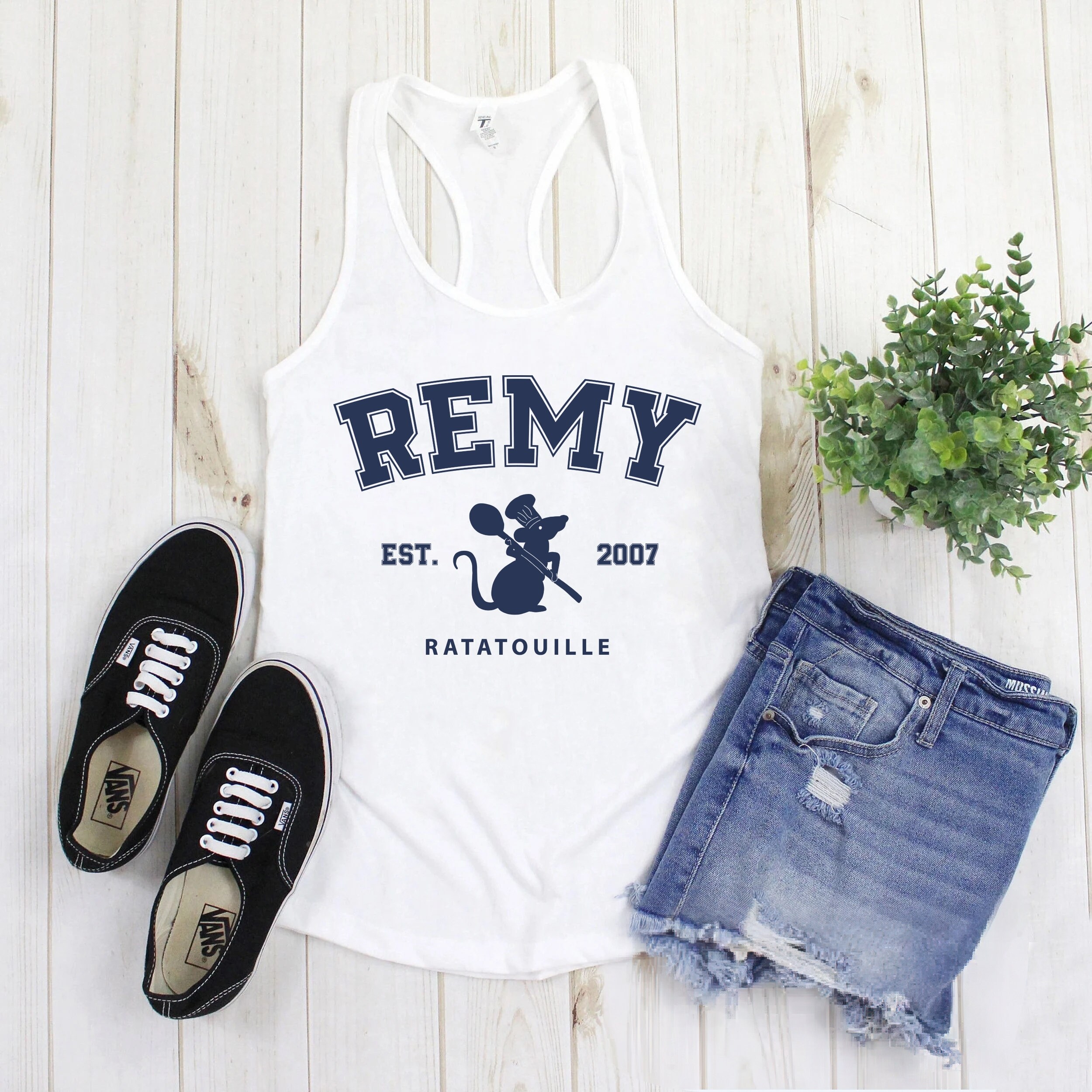 Remy Rat Tank, Pixar Ratatouille Tank, Ratatouille Tank Top, | Inspire ...