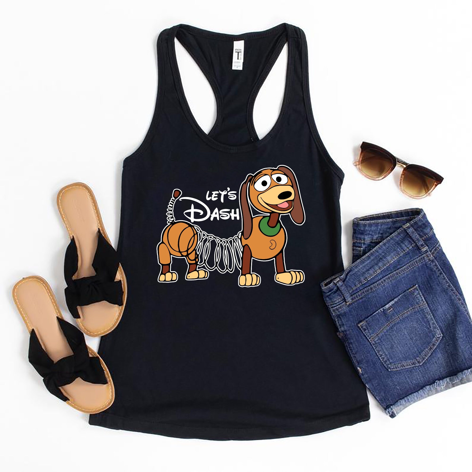Slinky Dog Tank, Toy Story Tank, Disney Character Tank, Disn - Inspire ...