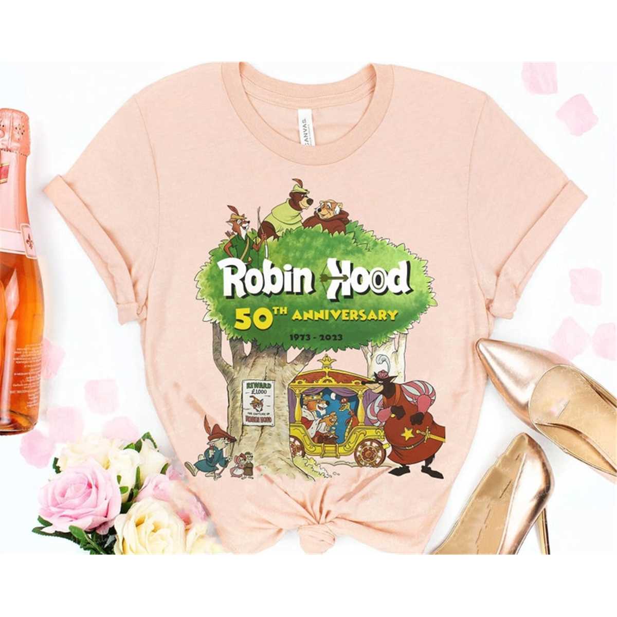 Robin Hood 50th Anniversary 1973 2023 Shirt / Retro Disney R | Inspire ...