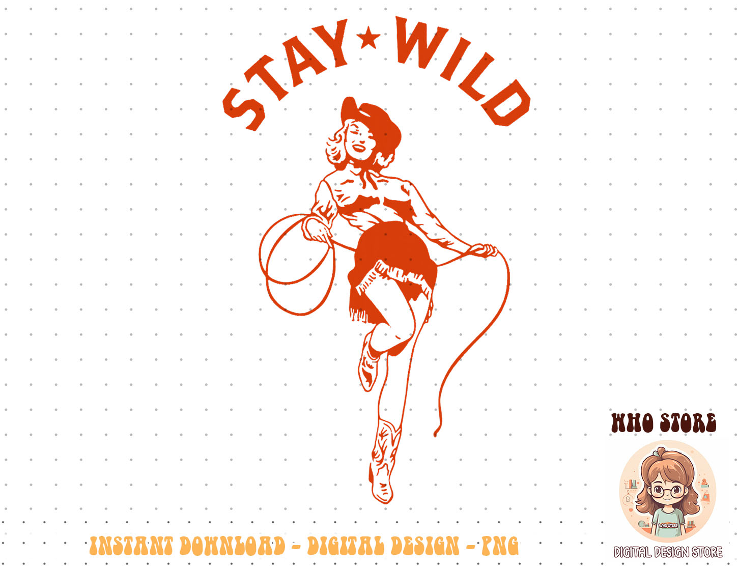 Stay Wild Cowgirl Pin Up Girl Vintage Western Country Rodeo | Inspire ...