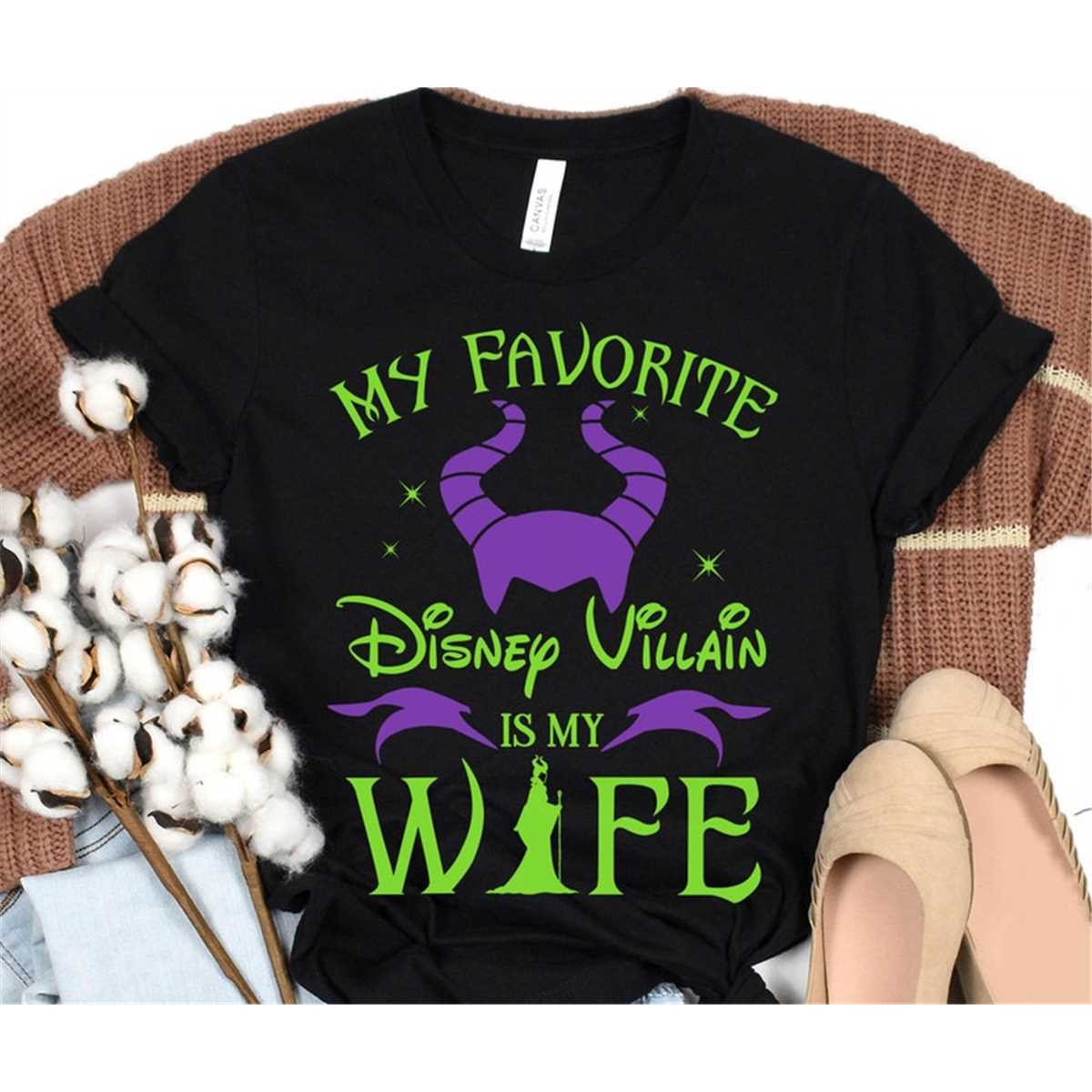 Maleficent Shirt My Favorite Disney Villain Is My Wife T S Inspire 9084