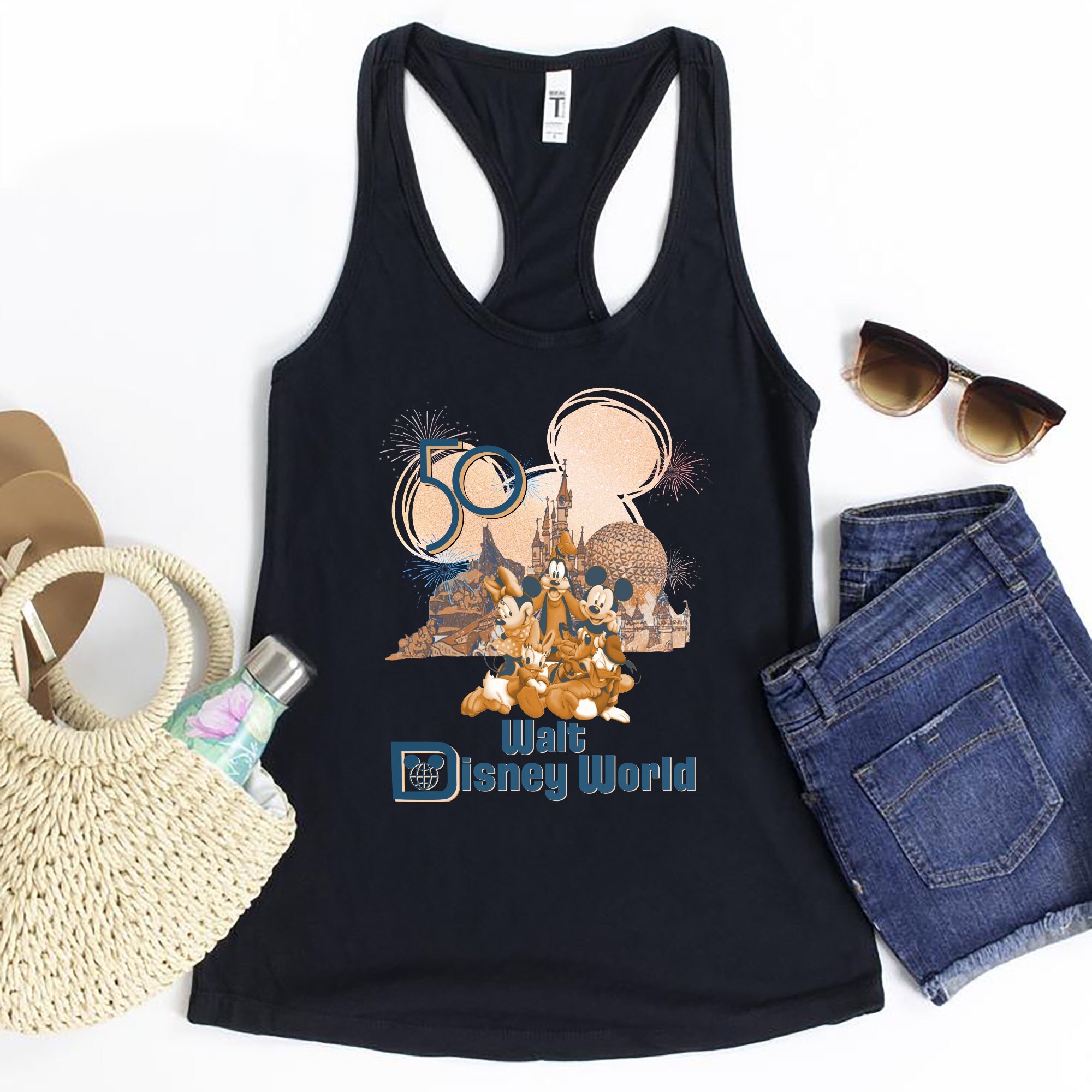Walt Disney World Tank, Disney 50th Anniversary Tanks, Disne | Inspire ...