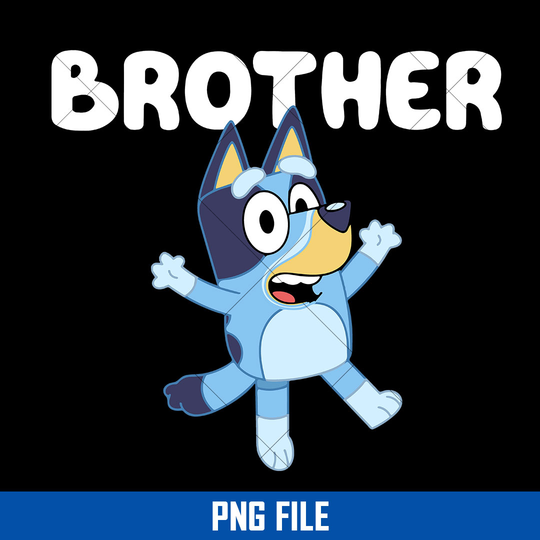 Bluey Brother Png, Bluey Dog Png, Bluey Family Png, Bluey Pn - Inspire ...