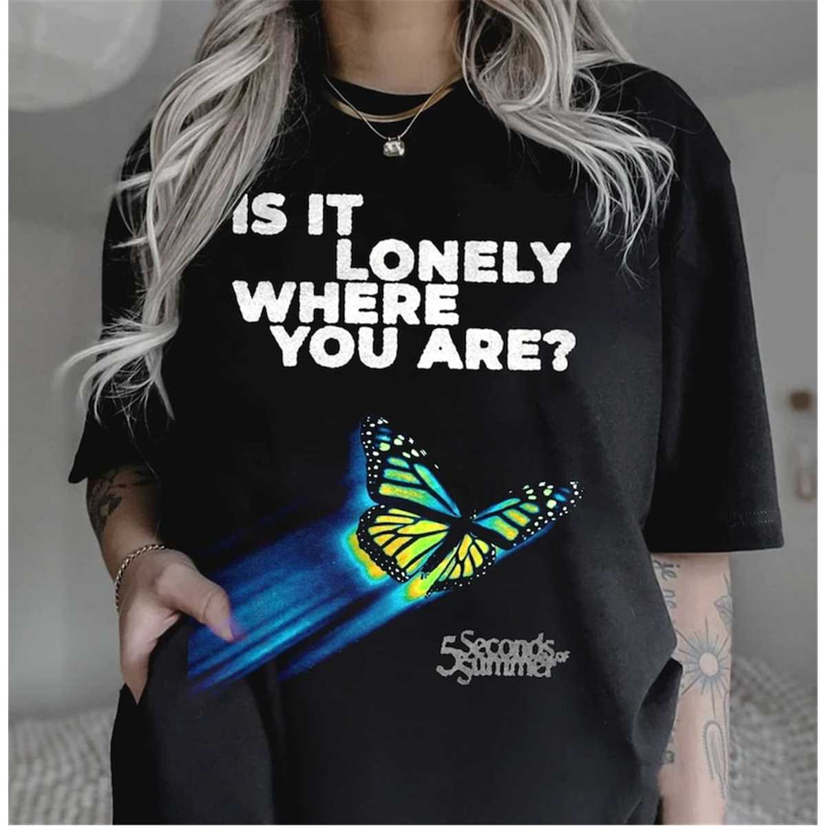 Where You Are 5 Seconds Of Summer Shirt, Take My Hand Tour S | Inspire ...