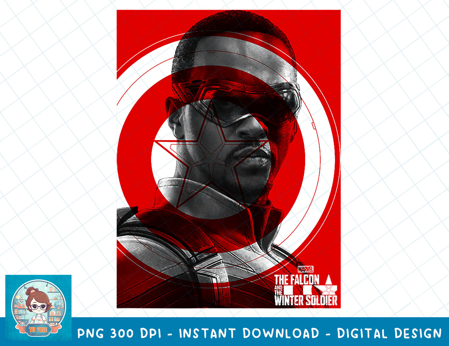 Falcon Marvel Winter Soldier Poster