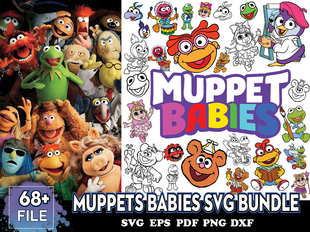 68 Files Muppets Babies Svg Bundle, Muppets svg | Inspire Uplift