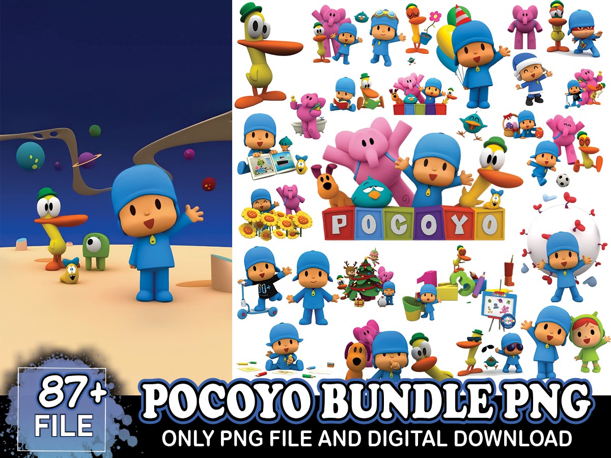 87 Files Pocoyo Bundle Png, Cartoon Png, Pocoyo Png, Pocoyo | Inspire ...