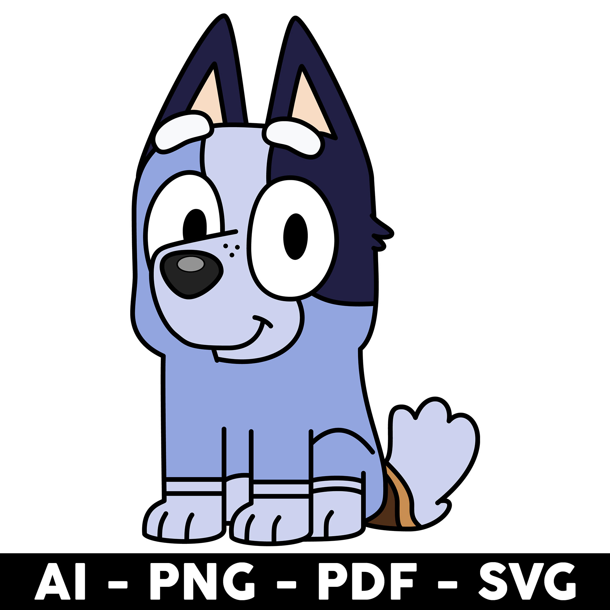 Bluey Socks Svg, Socks Dog Svg, Socks Svg, Bluey Svg, Bluey | Inspire ...