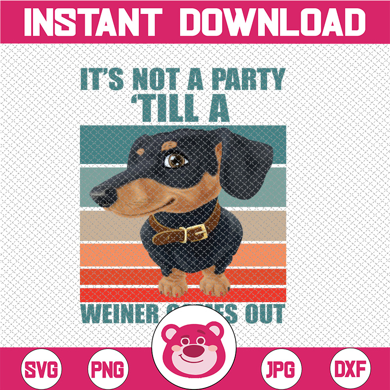 It's Not A Party Until A Wiener Comes Out Png| Doodle Mom | | Inspire ...