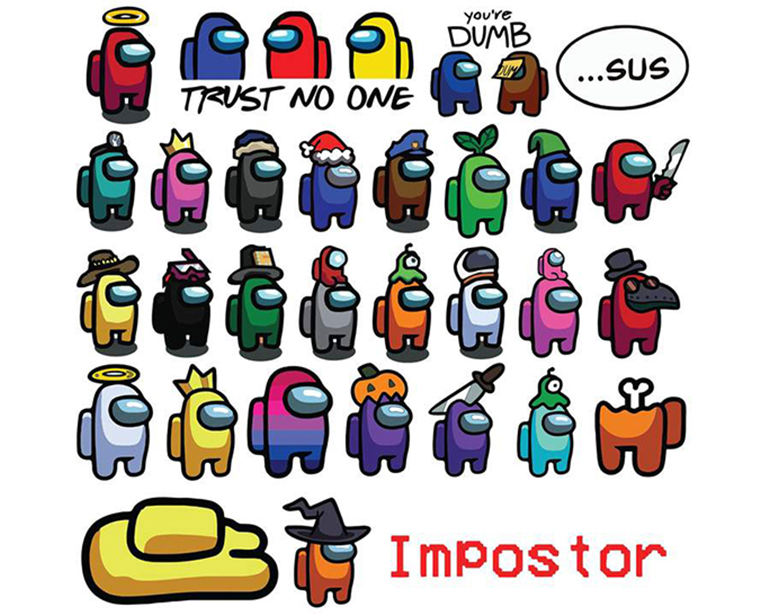 1500 files Among Us bundle svg , among us | Inspire Uplift