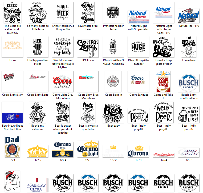 Beer Brands Logos