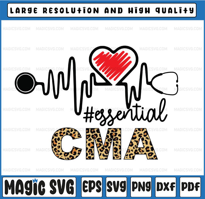 CMA Essential Leopard Svg Png, CMA Png, Essential Leopard Pn | Inspire ...