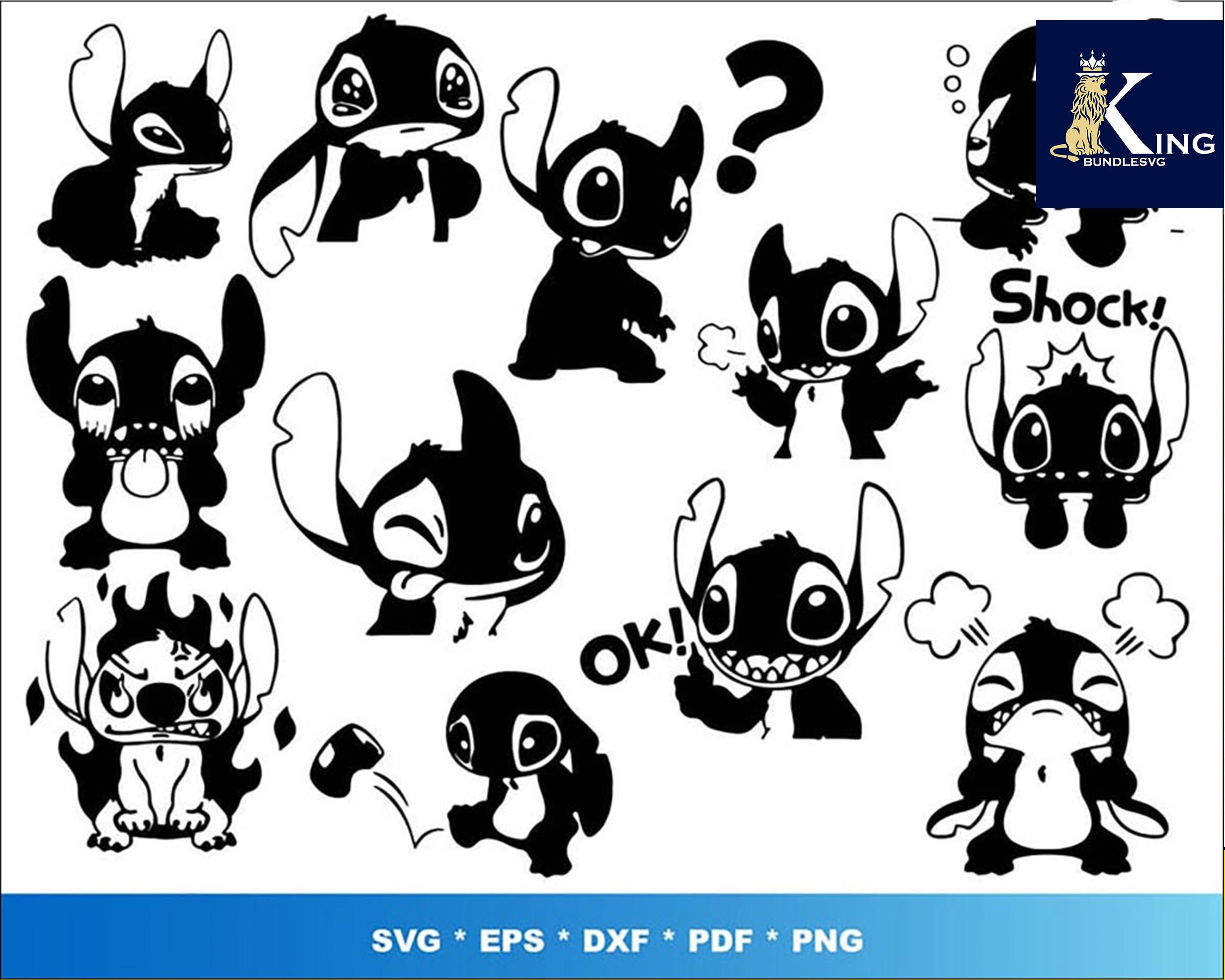 Lilo And Stitch bundle svg | Inspire Uplift