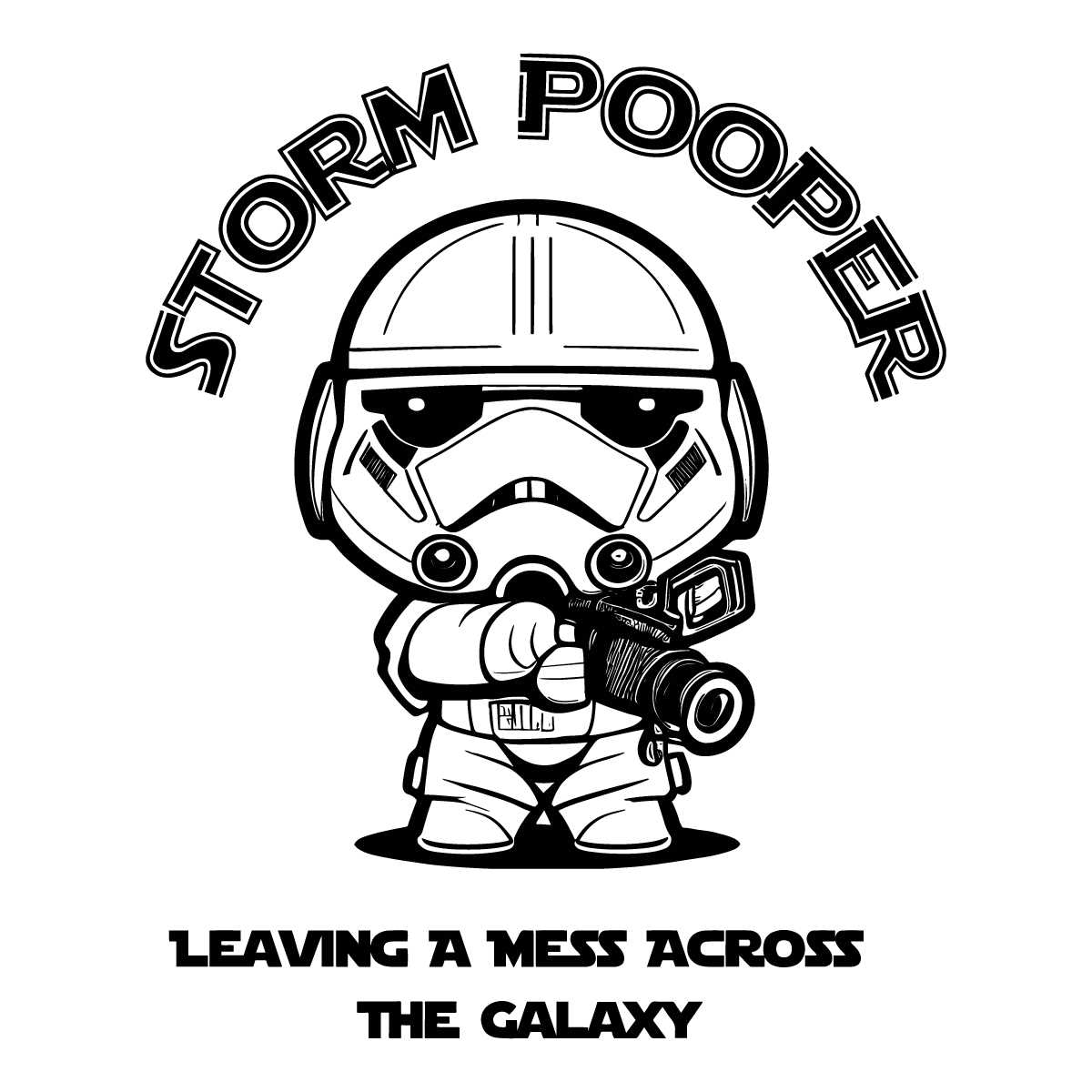 Storm Pooper Leaving A Mess Across The Galaxy SVG File For C | Inspire ...