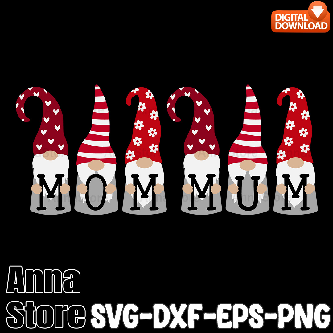 Gnome Mom Svg,Gnome Mum Svg, Mother's Day Svg,Gnomes Svg, Fu | Inspire ...