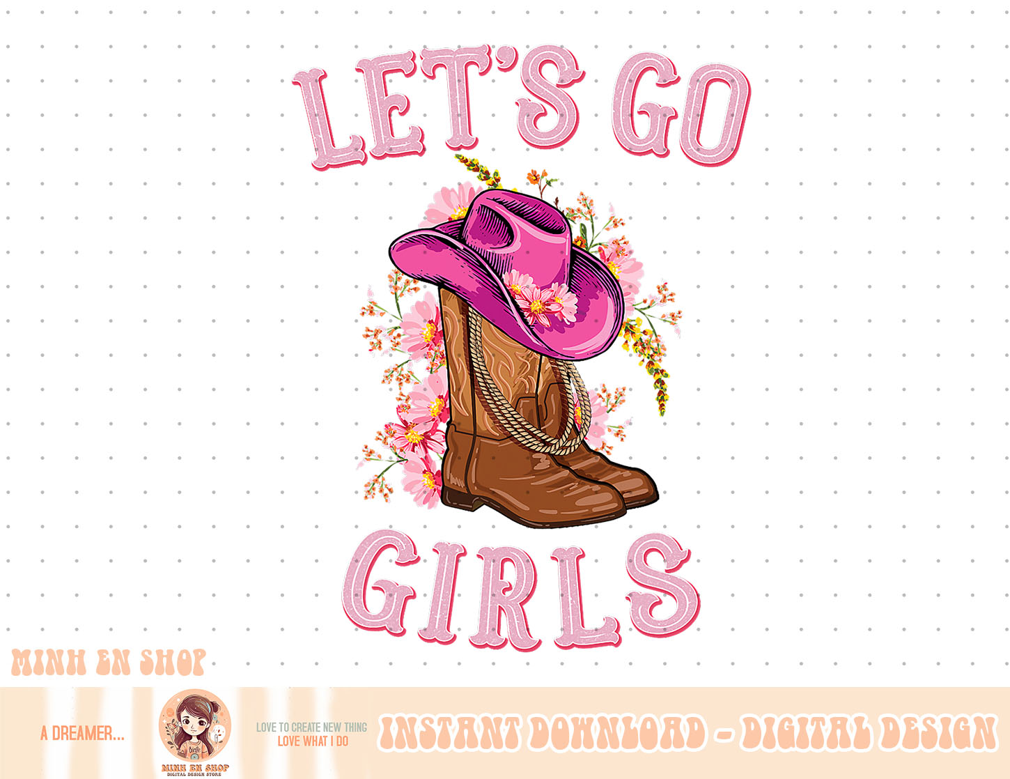 Cute Western Cowgirls Country Western Rodeo Let's Go Girls p - Inspire ...