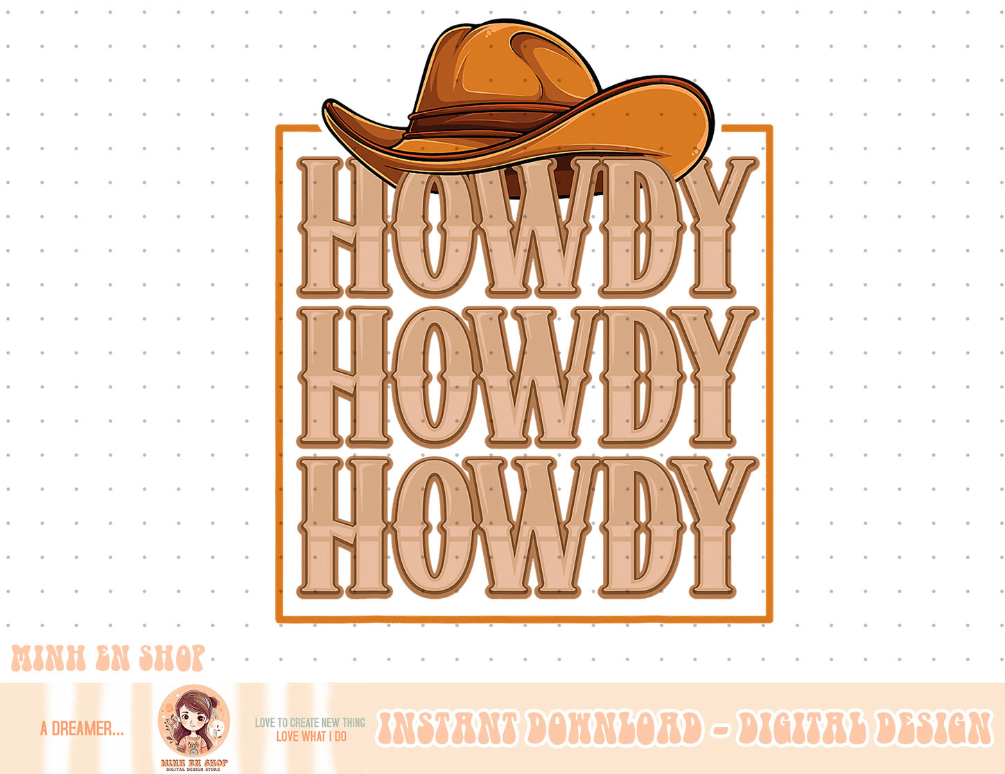 Howdy Cowboy Cowgirl Western Country Rodeo Southern Men Boys - Inspire ...