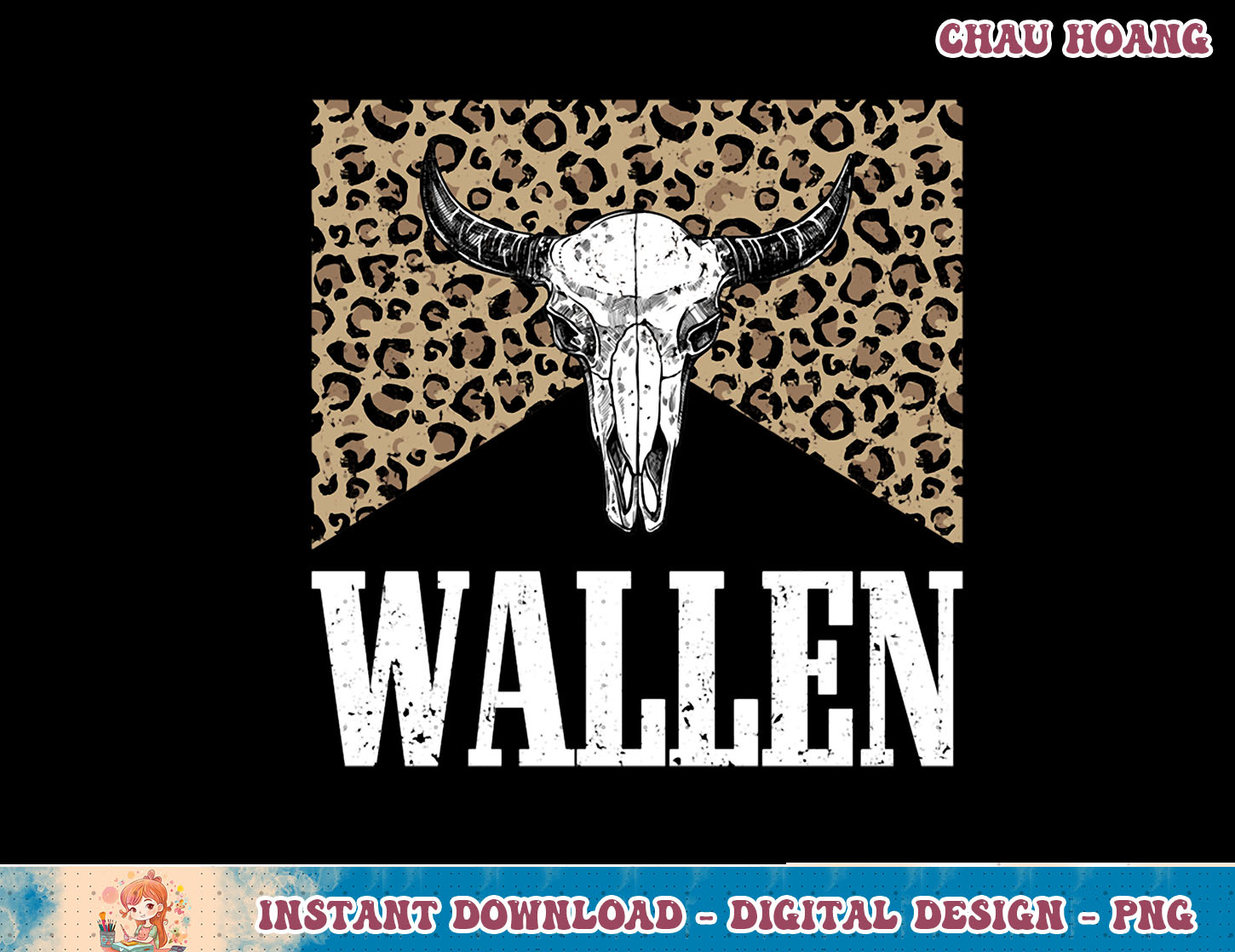 Leopard Wallen Western Cow Skull Shirt Merch Cute Outfit Pul - Inspire ...