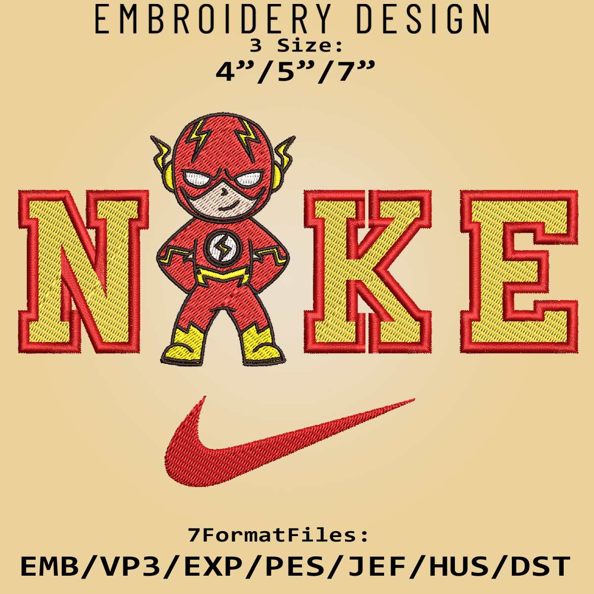 Nike Flash Embroidery Designs, Flash Embroidery Files, Carto | Inspire ...