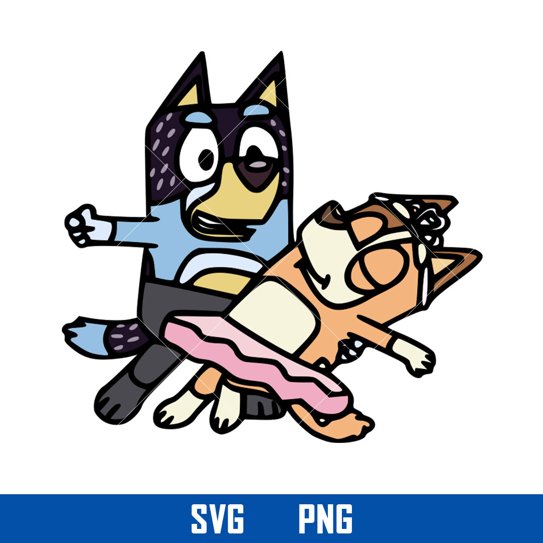 Mom And Dad Dance Svg, Bluey Svg, Cartoon Svg, Png Digital F | Inspire ...
