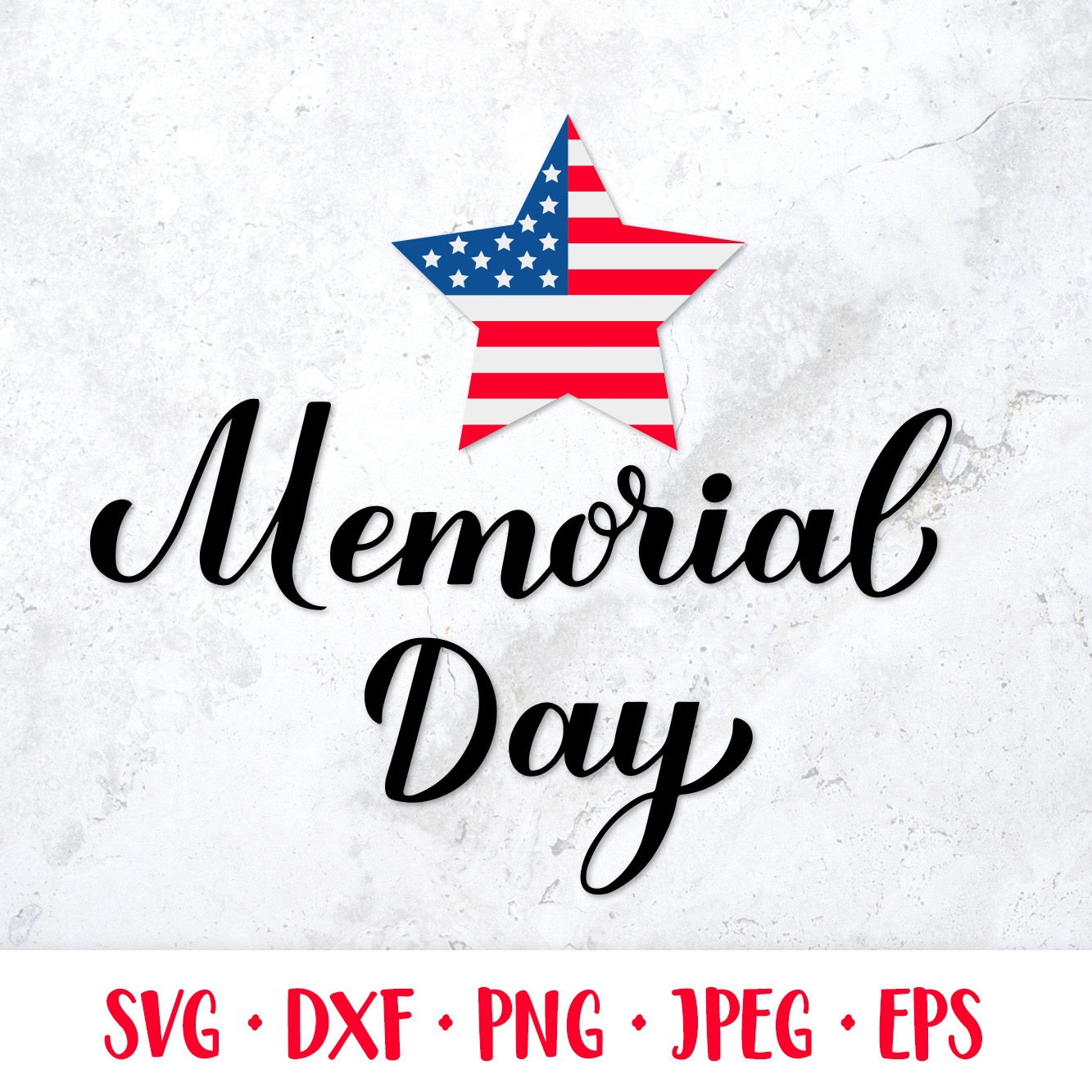 Memorial Day SVG. American Patriotic SVG cut file | Inspire Uplift