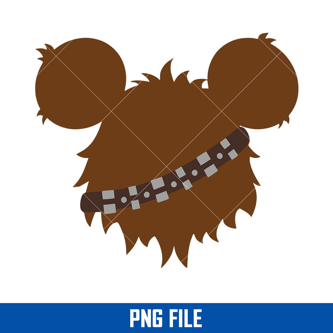 Chewbacca Mickey Ears Png, Star Wars Disney Png, Star Wars P - Inspire ...