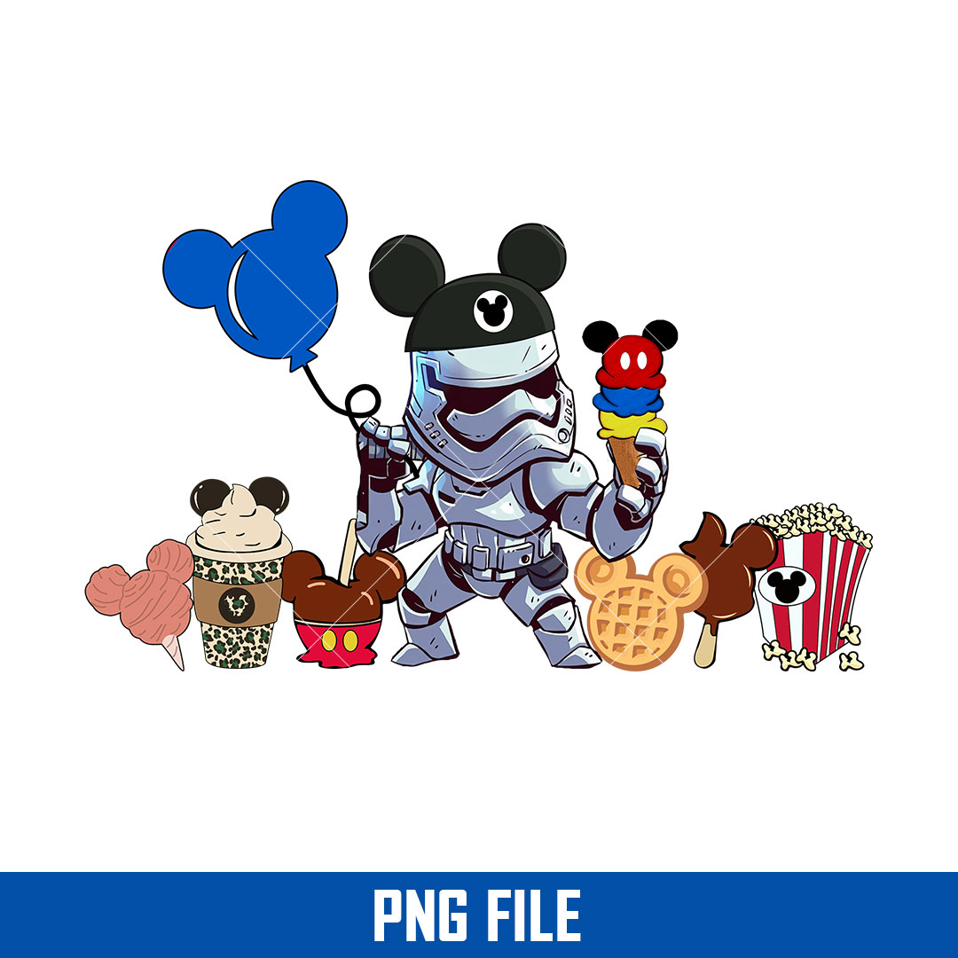Stormtrooper Mickey Ears Cake Png, Star Wars Disney Png Digi | Inspire ...
