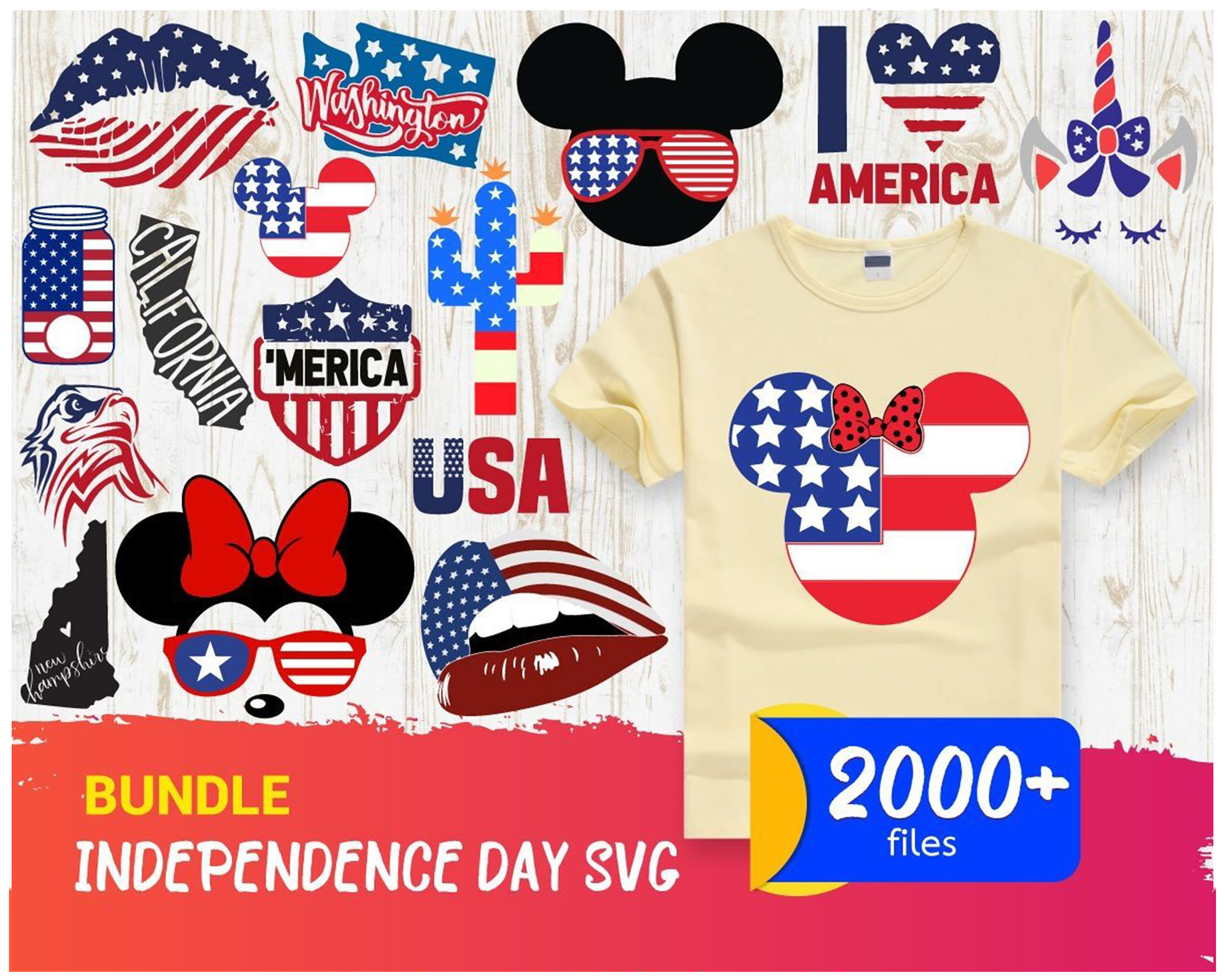 2000 file Independence Day SVG , file cut , vector file ,Dig | Inspire ...