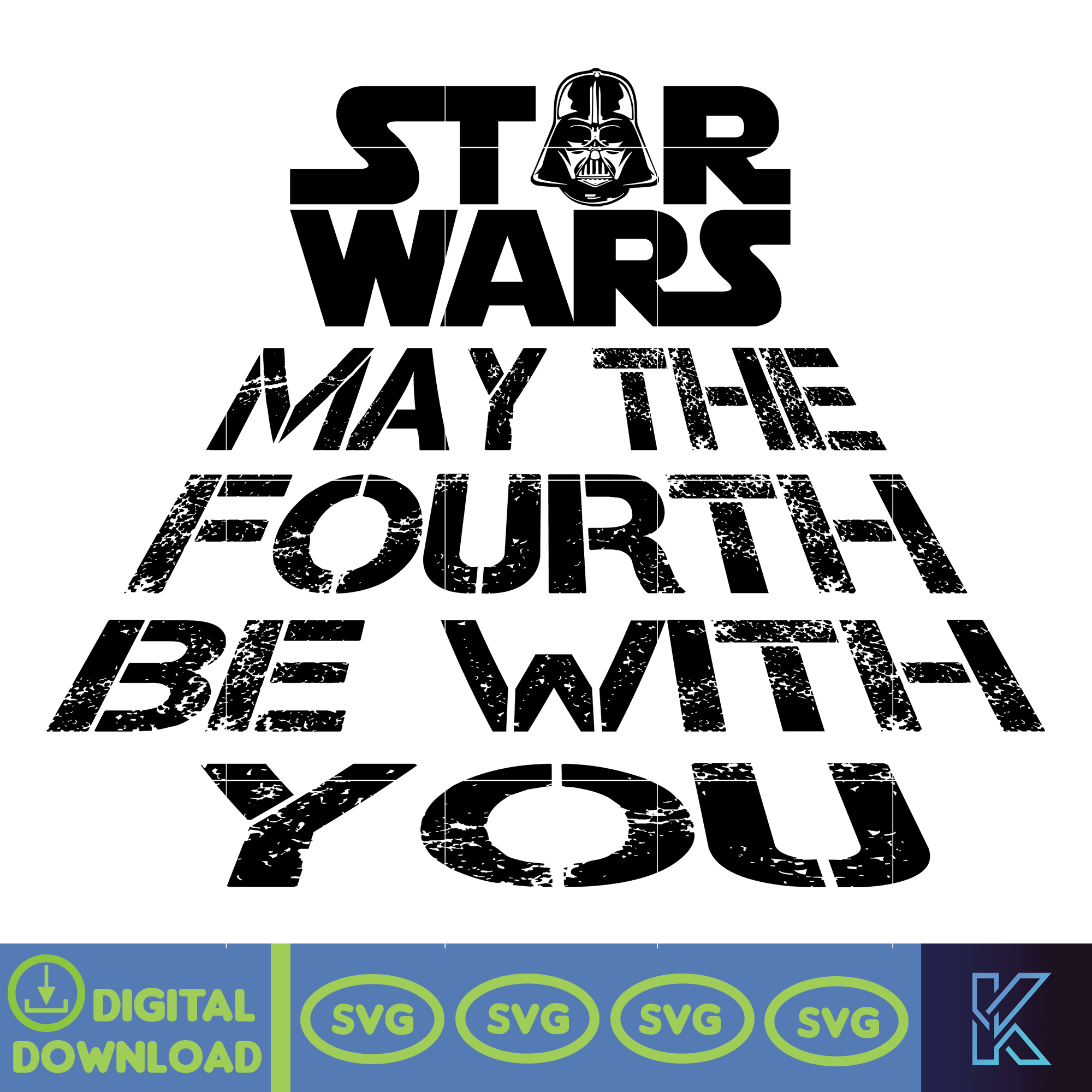 May The 4th Be With You Png Svg, Television Series, Space Tr | Inspire ...