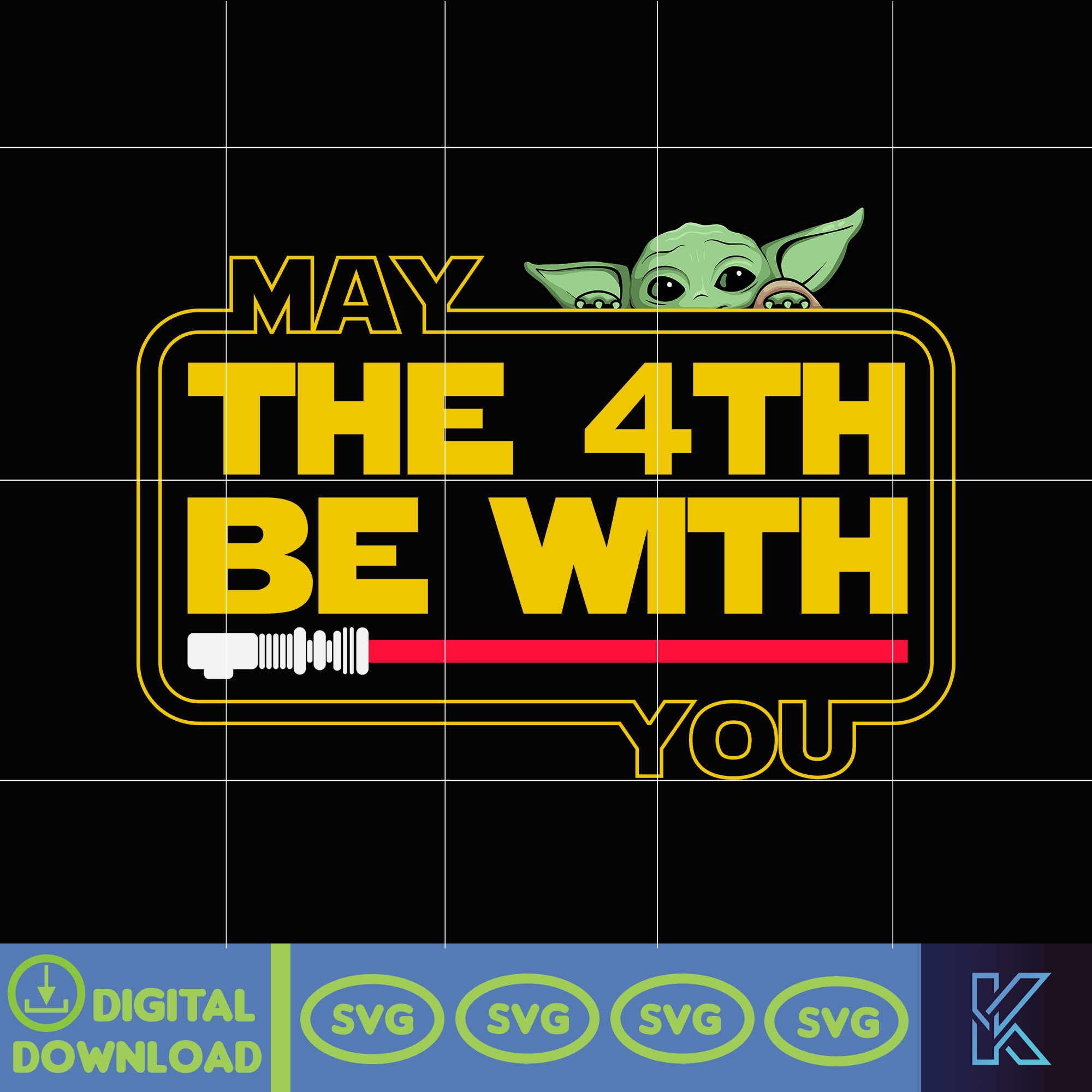 May The 4th Be With You Png Svg, Television Series, Space Tr - Inspire ...