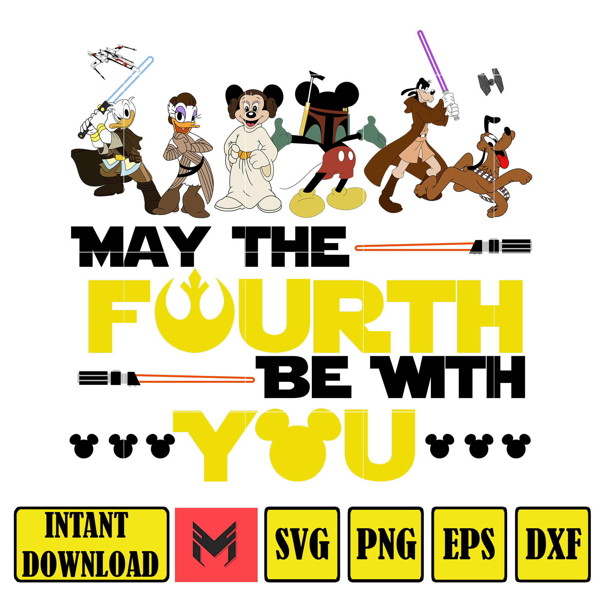 May The 4th Be With You Png Svg, Television Series, Space Tr - Inspire ...