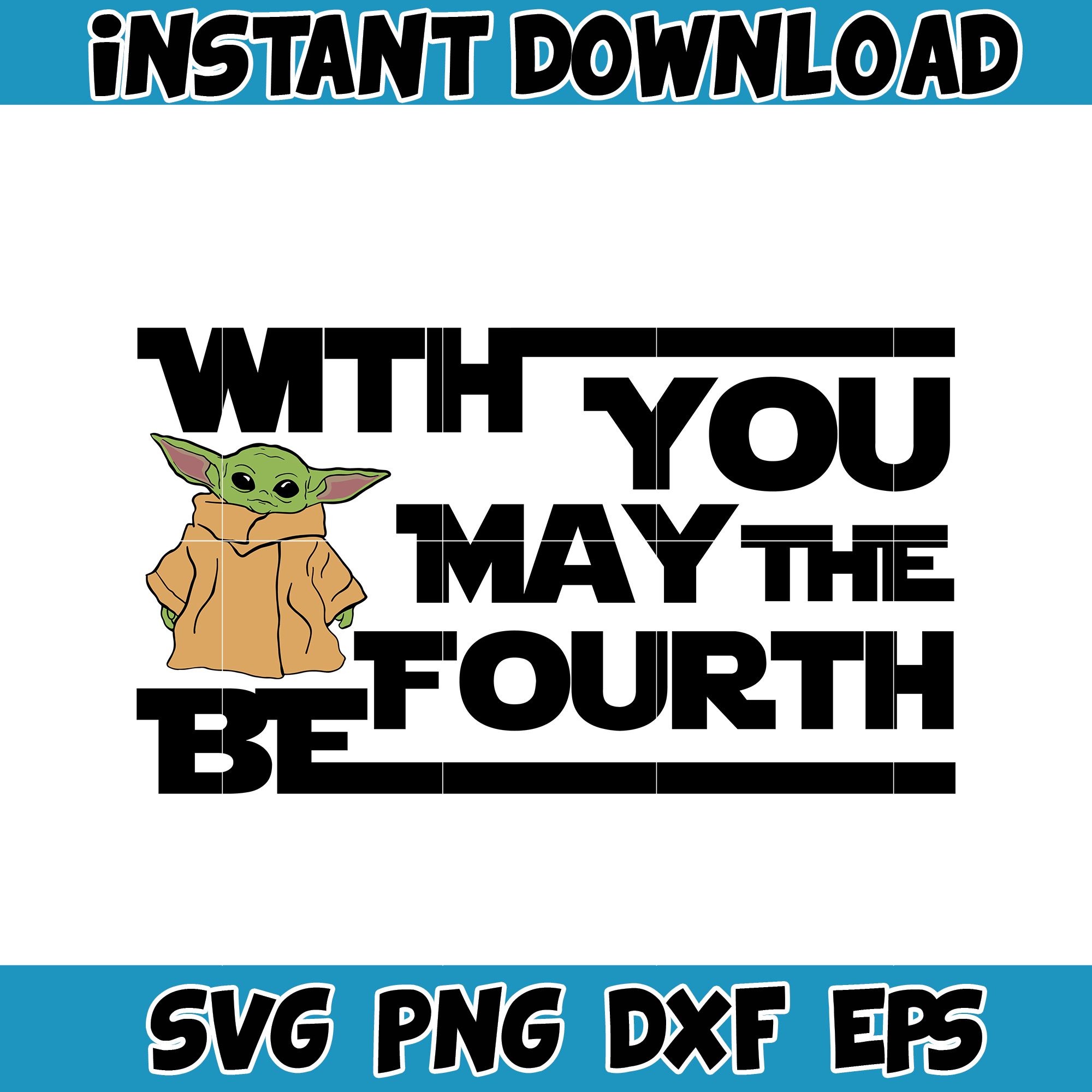 May The 4th Be With You Png Svg, Television Series, Space Tr - Inspire ...