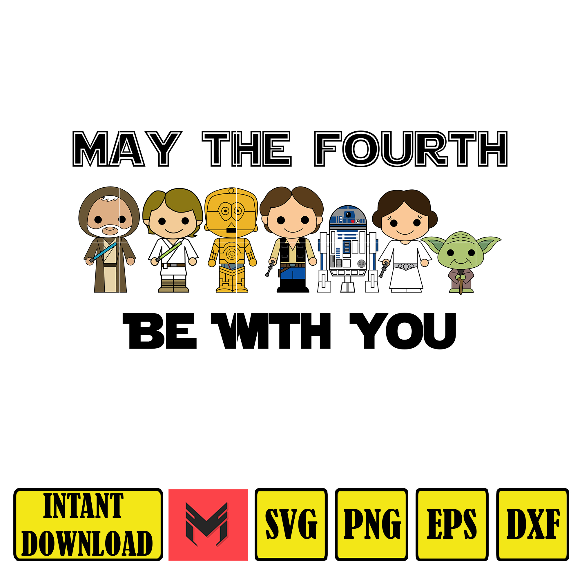 May The 4th Be With You Png Svg, Television Series, Space Tr | Inspire ...