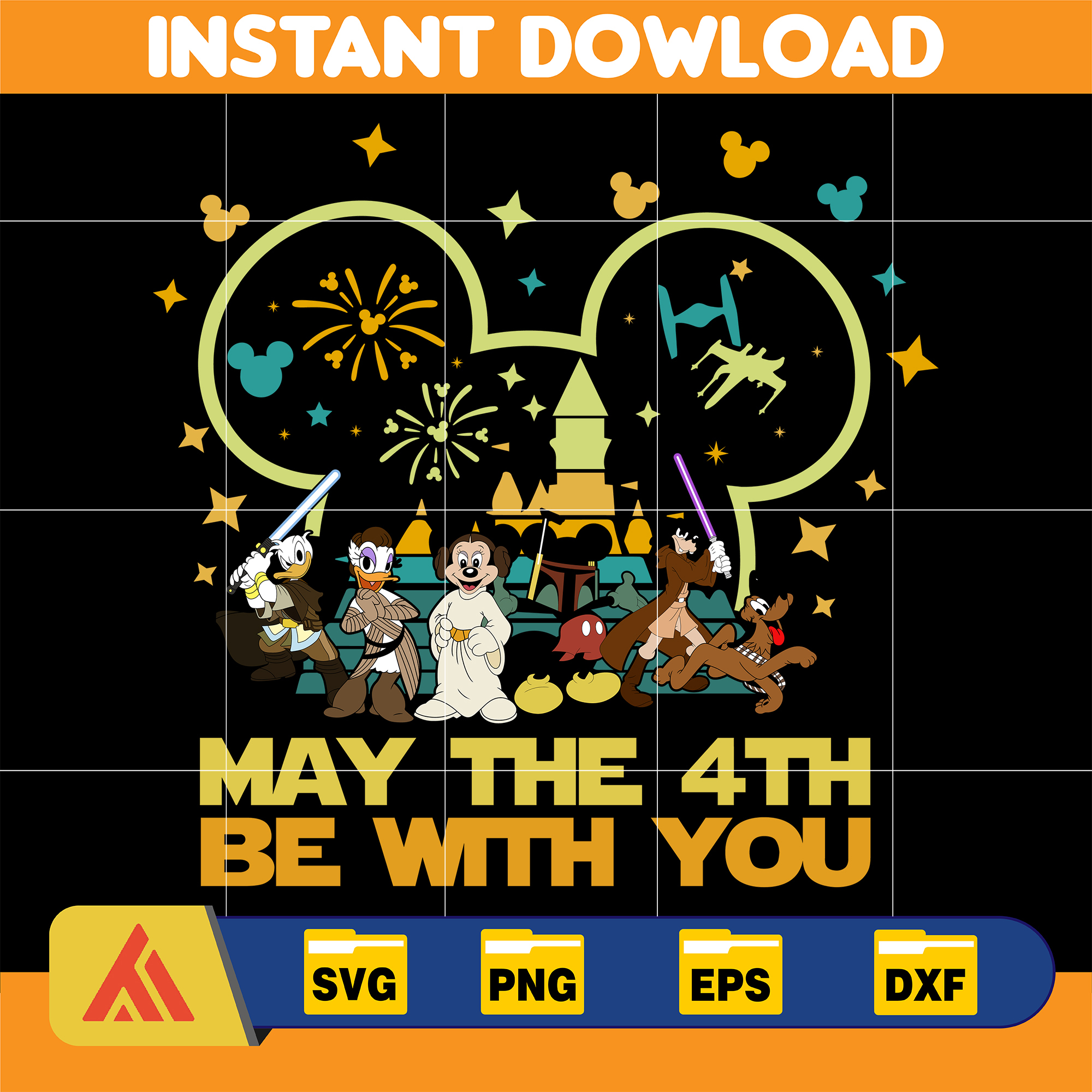 May The 4th Be With You Png Svg, Television Series, Space Tr | Inspire ...