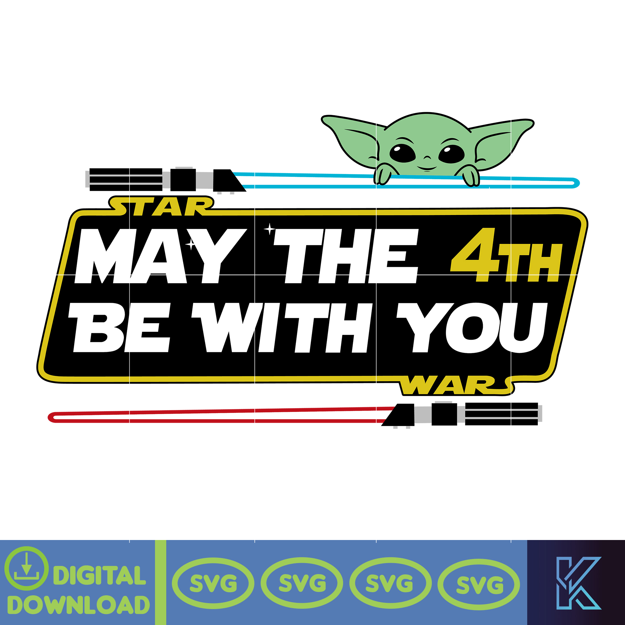 May The 4th Be With You Png Svg, Television Series, Space Tr - Inspire ...