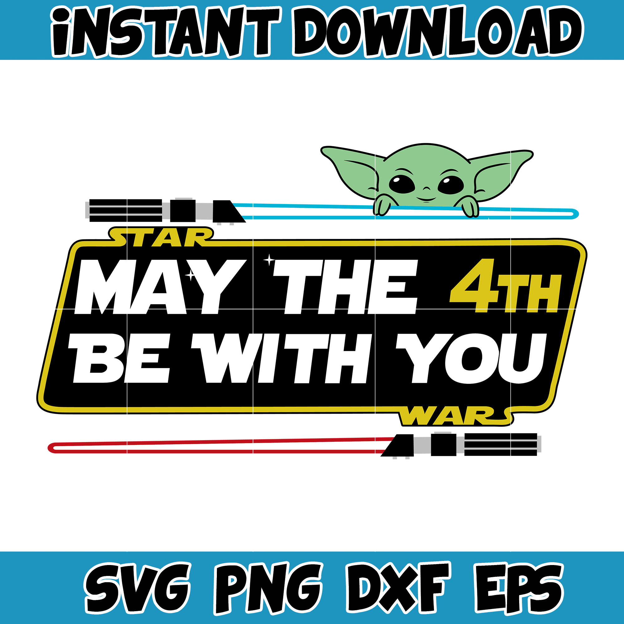 May The 4th Be With You Png Svg, Television Series, Space Tr - Inspire ...
