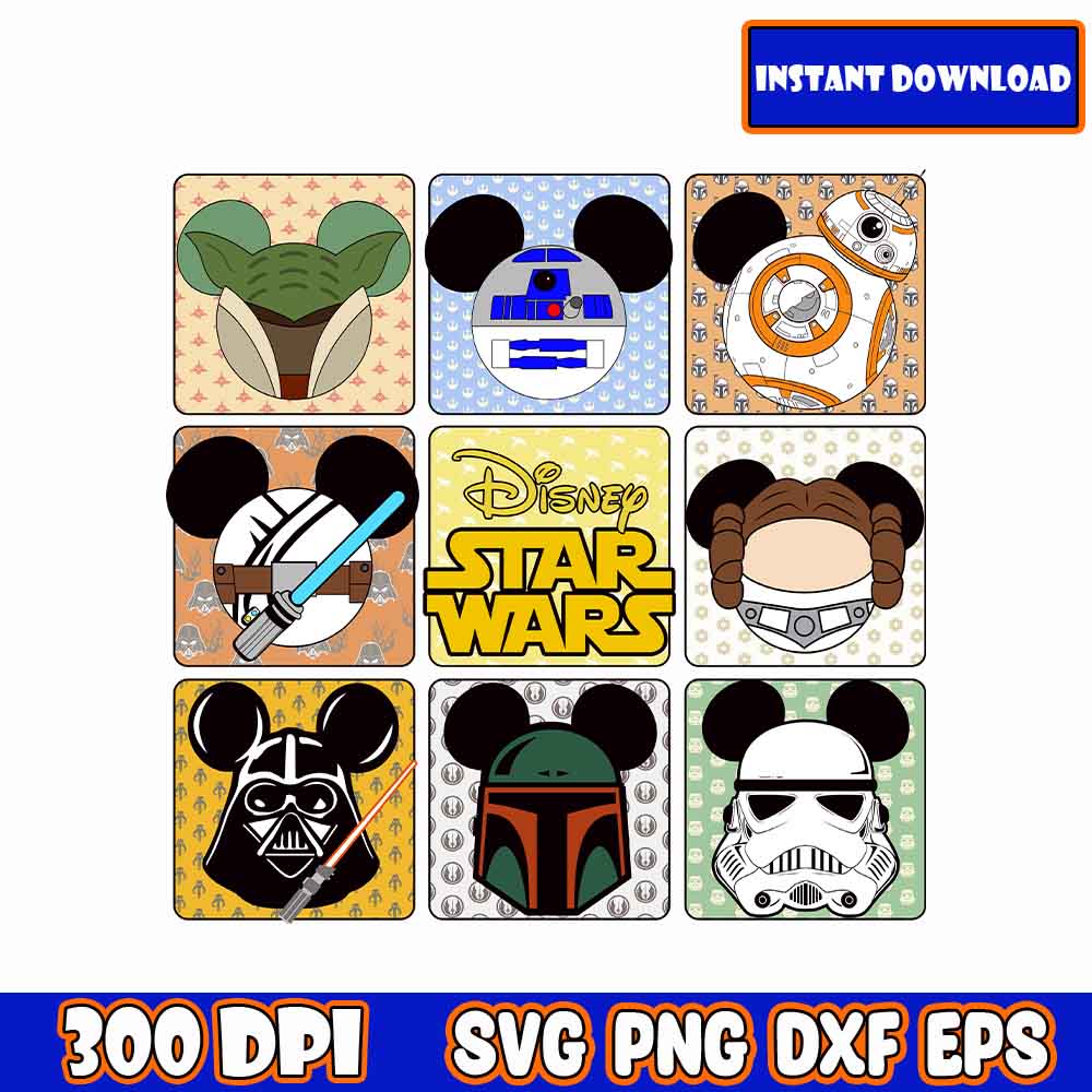 Disney Star Wars svg bundle, star wars png On Phoenixbundle, | Inspire ...
