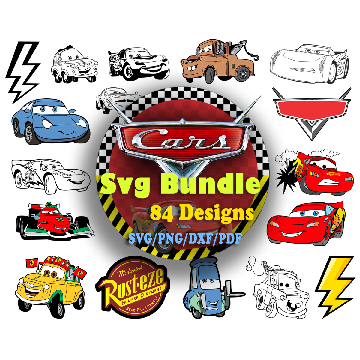 84 Designs Cars SVG Bundle Digital Art | Inspire Uplift